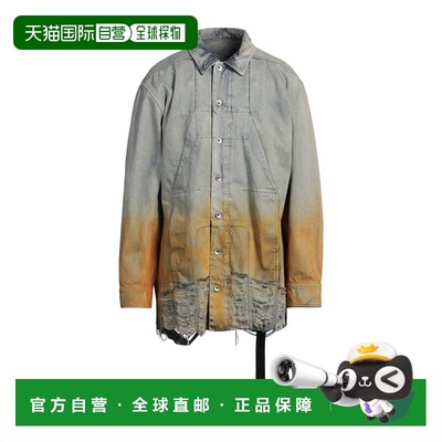 香港直邮rick owens 瑞克 欧文斯 DRKSHDW 男士 牛仔布夹克