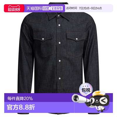 香港直邮A.P.C. 男士衬衫 COHOJH12632IAI SS2026 蓝色