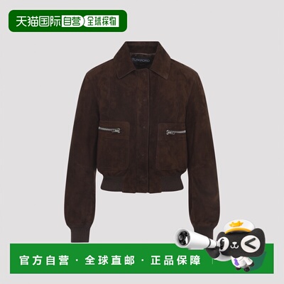 1h可退 香港直邮TOM FORD 女士夹克 CSL794LEX417EBB SS2026 棕色
