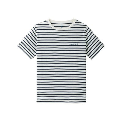 日潮 MontBell WIC.条纹T 款童装 130-160