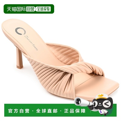 自营 Journee Collection 女式 Tru 舒适泡沫 Greer 高跟鞋 - 裸