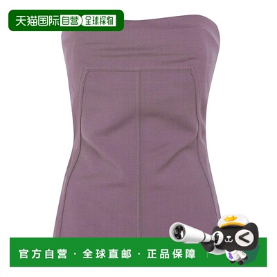 香港直邮RICK OWENS 女士背心吊带 RP02F5127WST86 AW2026 紫色