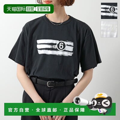 日本直邮MM6 Maison Margiela T恤 SH2GC0023 M20115 女款短袖编T