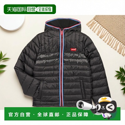 欧洲直邮Levi's 李维斯 COLORBLOCK PUFFER 男童装羽绒服/棉服 9E