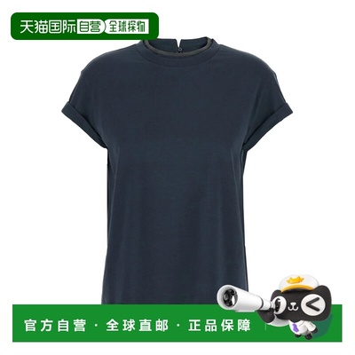 香港直邮BRUNELLO CUCINELLI 女士T恤 MPT18BD200C7186 AW2025