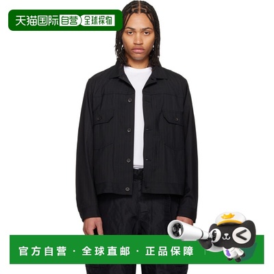 1h可退 香港直邮潮奢 Sacai 男士 黑色 Chalk Stripe 夹克 260395