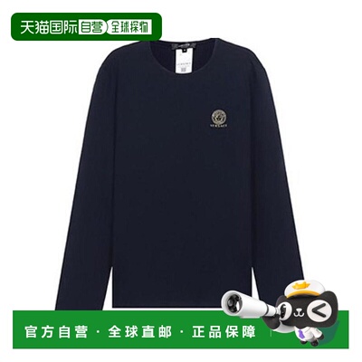 香港直邮Versace 徽标T恤 AUU01007A232741范思哲长袖