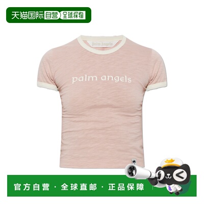 香港直邮PALM ANGELS 女士T恤 PAWAA004JR0013B03 A支付后1h可退