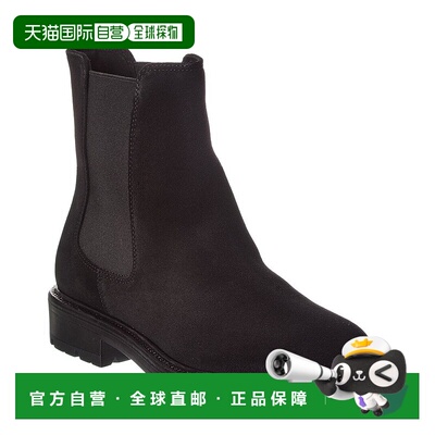 自营la canadienne加拿大韦德绒面靴-黑色 美国奥莱直发女靴