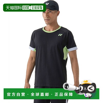 日本直邮日本直邮 YONEX 男士比赛T恤[10563] 运动上衣尤尼克斯