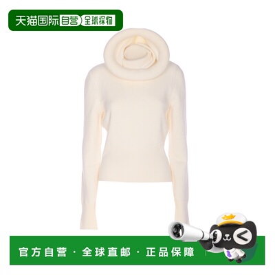 1h可退 香港直邮ALAIA 女士针织衫 AA9G0071K133B000 SS2025 白色
