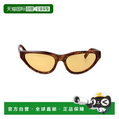 香港直邮MARNI 女士太阳镜 QC0BRWN SS2026 褐色 MAVERICKS