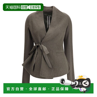 1h可退 香港直邮RICK OWENS 女士外套 RP02E4707DBC25 AW2025 绿