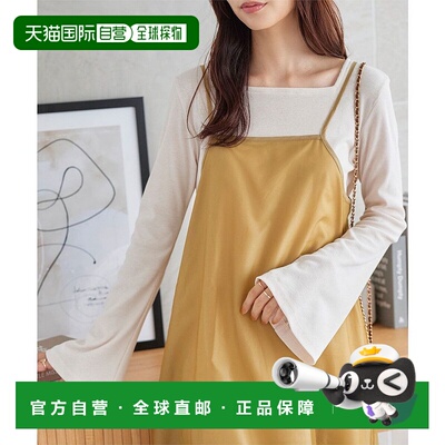 【日本直邮】KOBELETTUCE女士T恤高档舒适百搭减龄感秋冬女T恤