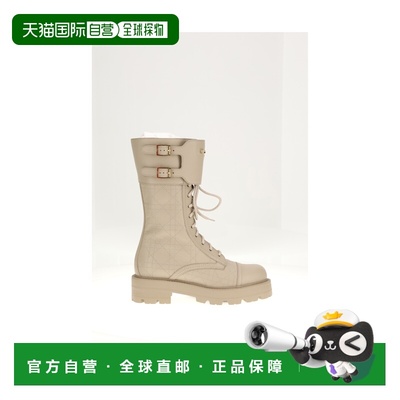 1h可退 香港直邮潮奢 DIOR 迪奥 女士 D-TRAP 4.5CM 低帮靴子 KCT