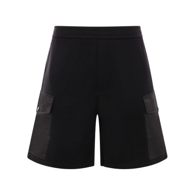 PRADA 男士短裤 UJP25011JESOOOF0806 SS2025 黑色