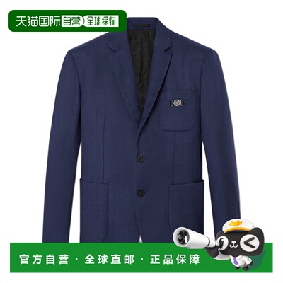 香港直邮Versace 翻领长袖西装外套 10161551A08858范思哲
