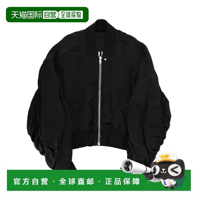 香港直邮RICK OWENS 女士夹克 RP01F6744N09 SS2026 黑色 SECCHIA