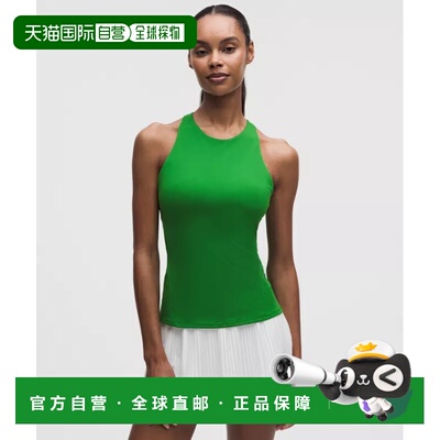 韩国直邮lululemon 露露乐蒙Racerback高领网球背心 B/C杯上衣