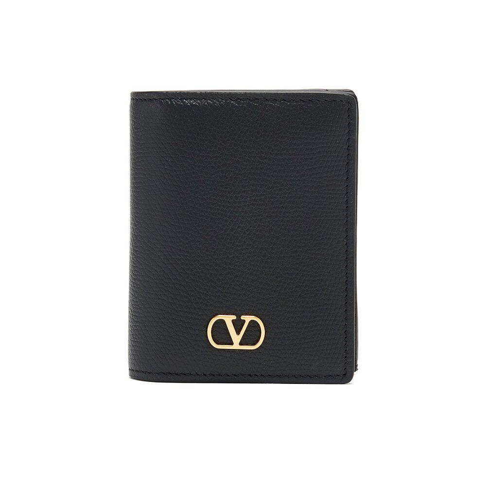 VALENTINO 女士钱包 WP0AJ5SNP0NO SS2025 黑色 VLogo钱包