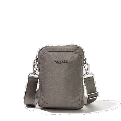 自营 baggallini 女士 Modern Everywhere Explorer 斜挎包 - 纯