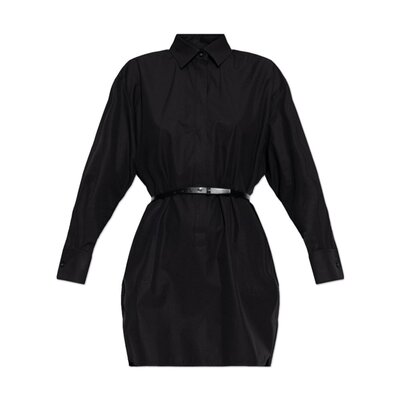 MAX MARA 女士连衣裙 1221105206003 SS2025 黑色 长袖连衣裙