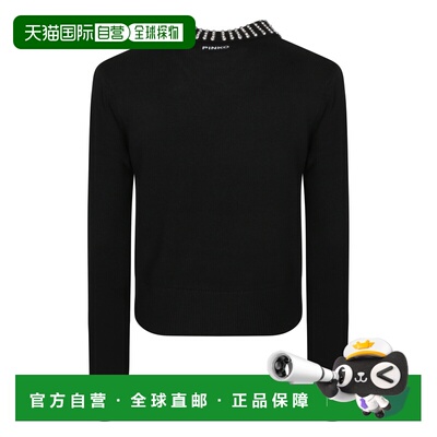 香港直邮PINKO 女士大衣 105530A2S4Z99 AW2025 黑色 Sweater wit