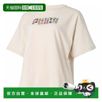 日本直邮PUMA 女士半袖LOGO GRAPHIC T恤 阿尔卑斯sport depot限