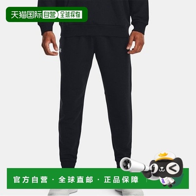 韩国直邮UNDER ARMOUR 裤子 DQC 1379867-001 男子 UA Rival 抓绒