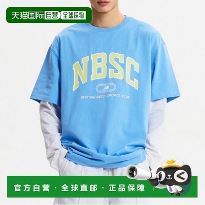 韩国直邮NEW BALANCE 短袖 XQS NBNEE22533-51 UNI NBSC 短袖（SE