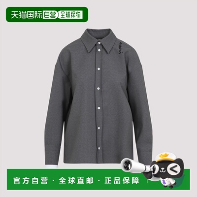 1h可退 香港直邮MARNI 女士衬衫 CAMA0613QSTW83900N60 AW2025 灰