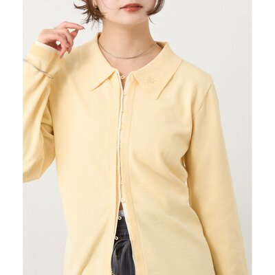 日本直邮mystic 女装 长袖配色设计针织开衫 MYZ1061205A0001