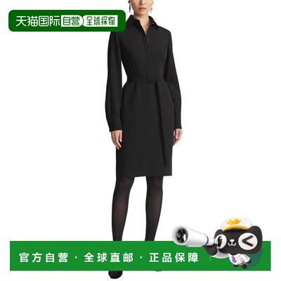自营Lafayette 148 New York Petite Collared Sheath Dress - bl