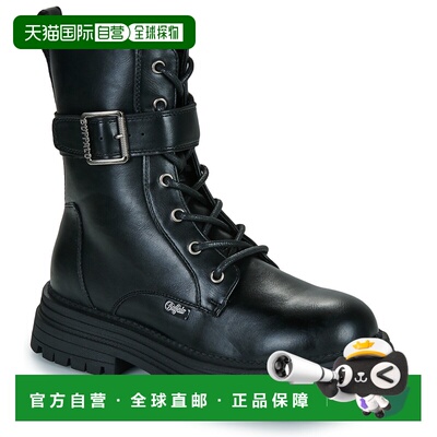 欧洲直邮Buffalo女鞋靴子LENNOX LACE UP MID