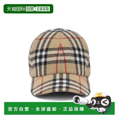 香港直邮BURBERRY 男士帽子 8135148BEIGE AW2026【付后1h可退】