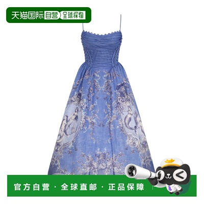 1h可退 香港直邮Zimmermann 吊带连衣裙 6347DC261裙子