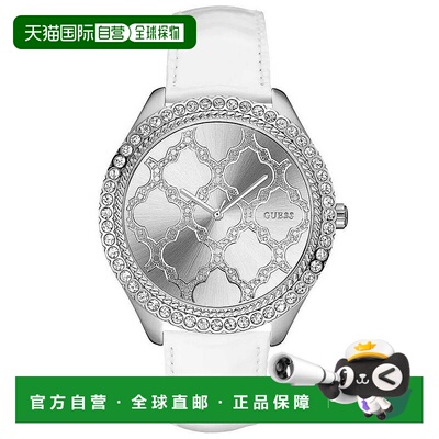 自营Guess Women's Majestic Silver Dial Watch - silver 美国奥