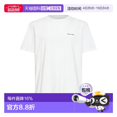 1h可退 香港直邮GOLDEN GOOSE DELUXE BRAND 男士T恤 GMP01220P00