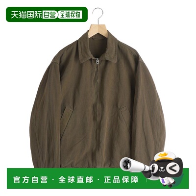 日本直邮Kaptain Sunshine男士棉麻混纺洗练感拉链夹克 KS26SJK25