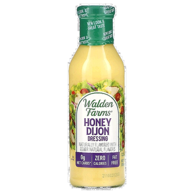 香港直发Walden Farms蜂蜜第戎酱料甜酸芥末味浓郁355ml