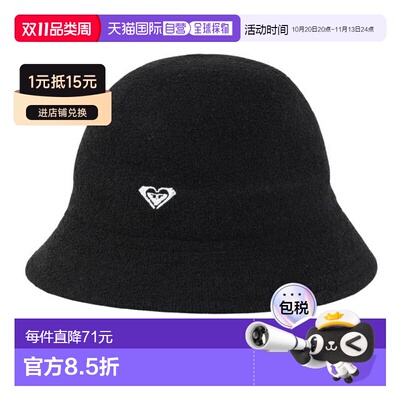 日本直邮ROXY FOAMY HOMIE 帽子 25SPRHT251319BLK 女士款 黑色