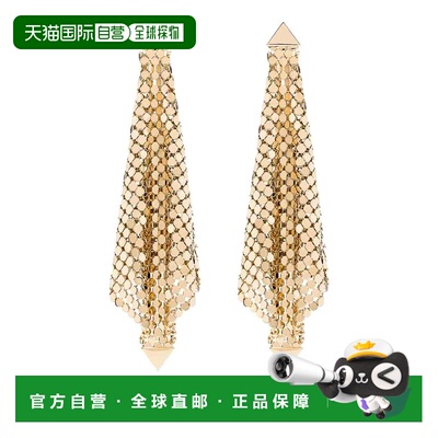 欧洲直邮RABANNE 女士耳饰 0PBB38MET074P710 AW2026 金色 Orecch