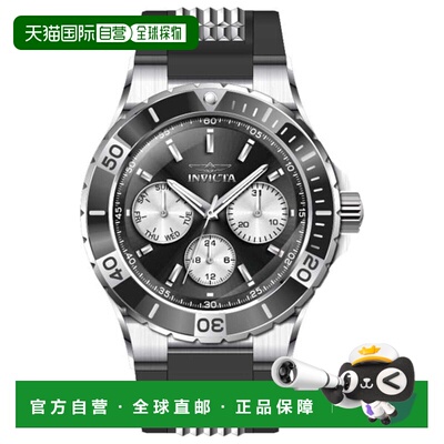 自营 Invicta Women's Aviator 38mm Quartz Watch - black 美国
