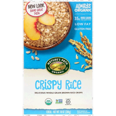 香港直发Nature's Path,有机脆米麦片，10 盎司（284 克）干吃