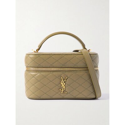 Saint Laurent 圣罗兰 女士 Gaby 小羊皮化妆包 7667311EL07