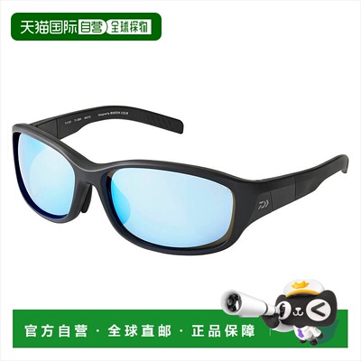 日本直邮Daiwa TLX 025 TrueView 偏光眼镜银蓝色镜面/哑光黑色