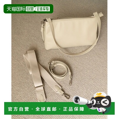 日本直邮PARTE 2WAY 方形单肩包 NATURAL 手提包防水