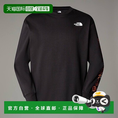 自营欧洲直邮北面NSE 男女通用大长袖T恤TheNorthFace新款