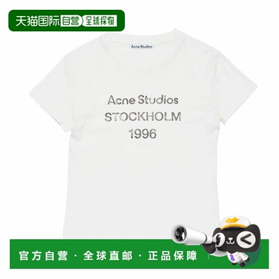 日本直邮Acne Studios “Logo T恤” 男女通用 常规版型 纯棉圆领