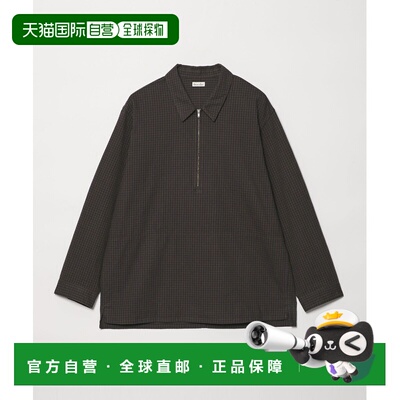 Steven Alan 男士 棉质比埃拉格纹拉链套头外套 8【付后1h可退】